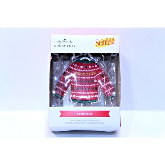 Hallmark | Holiday | New Hallmark Christmas Tree Ornament Seinfeld Ugly ...